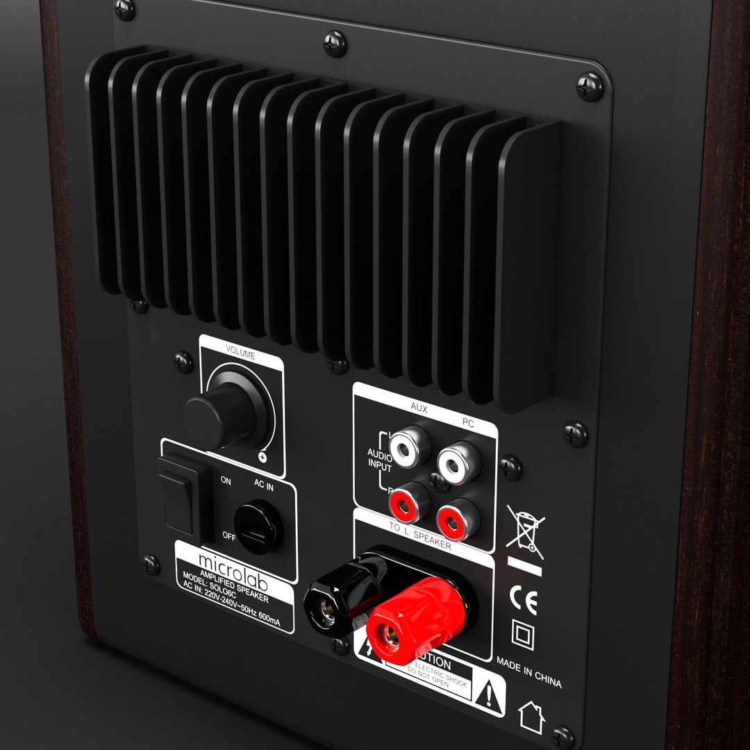 microlab solo series speakers 3d 3ds