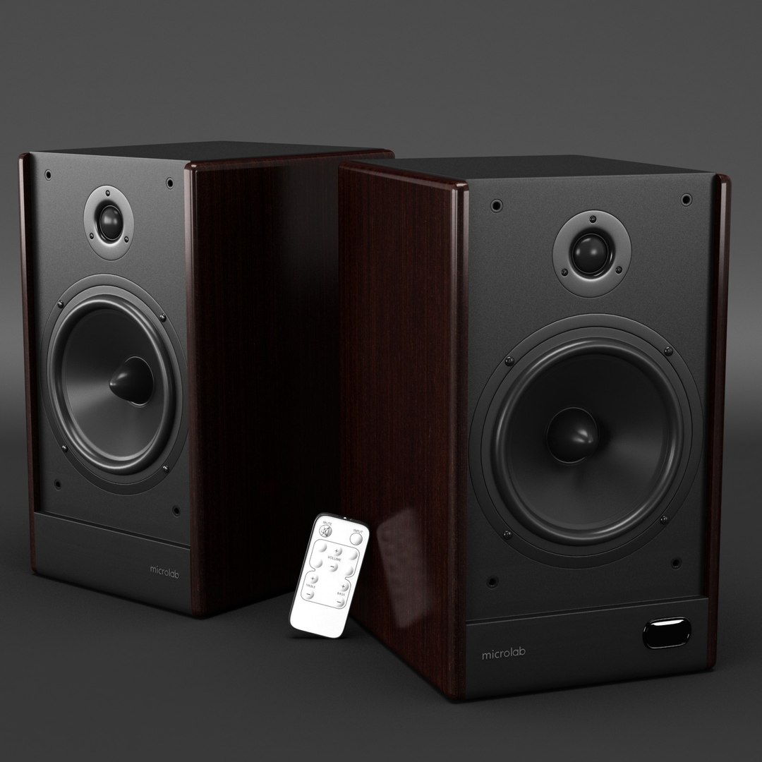 microlab solo series speakers 3d 3ds