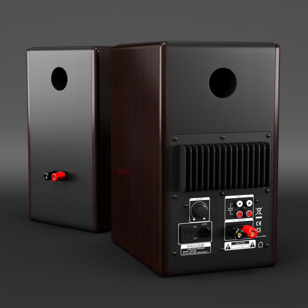 microlab solo series speakers 3d 3ds