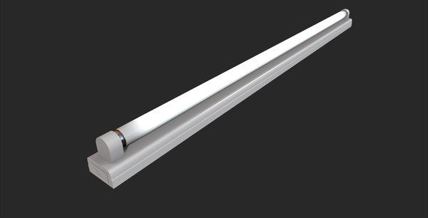 Fluorescent Bulb 3D Models for Download | TurboSquid