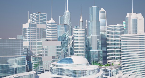 futuristic mega city max