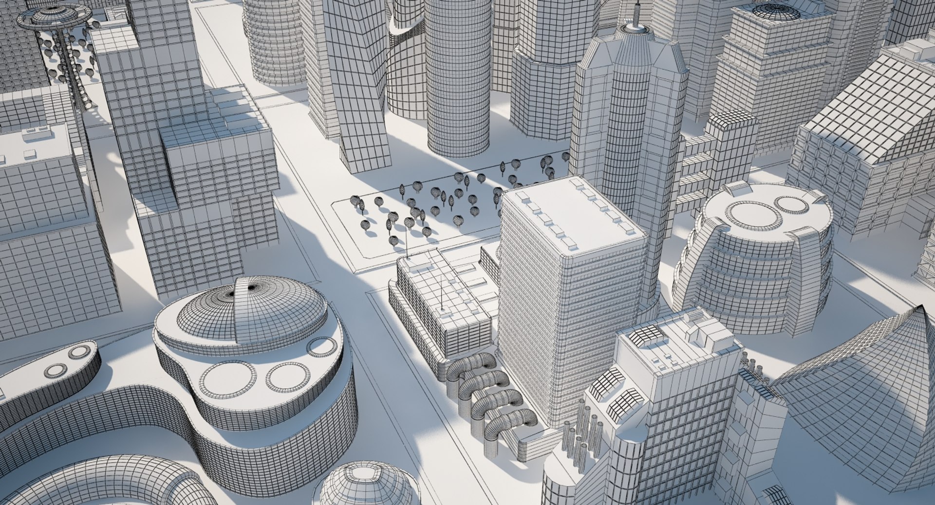 futuristic mega city max