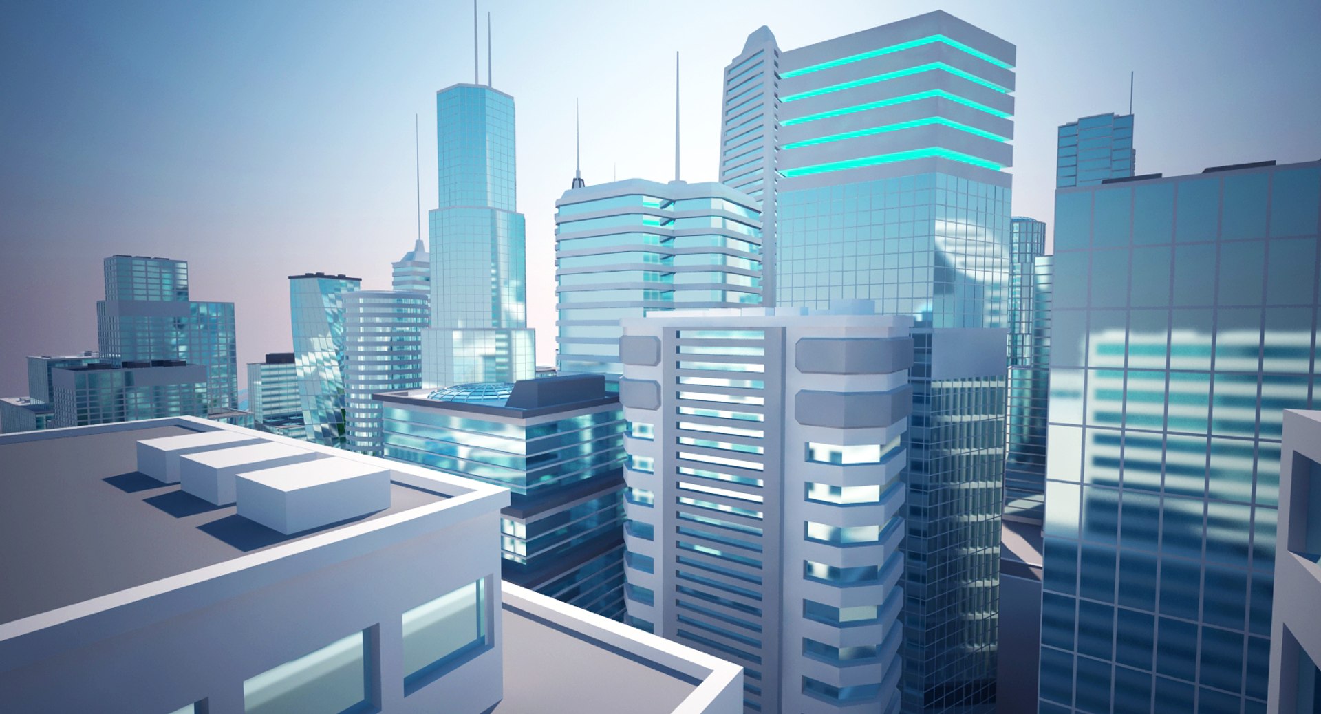 Futuristic Mega City Max