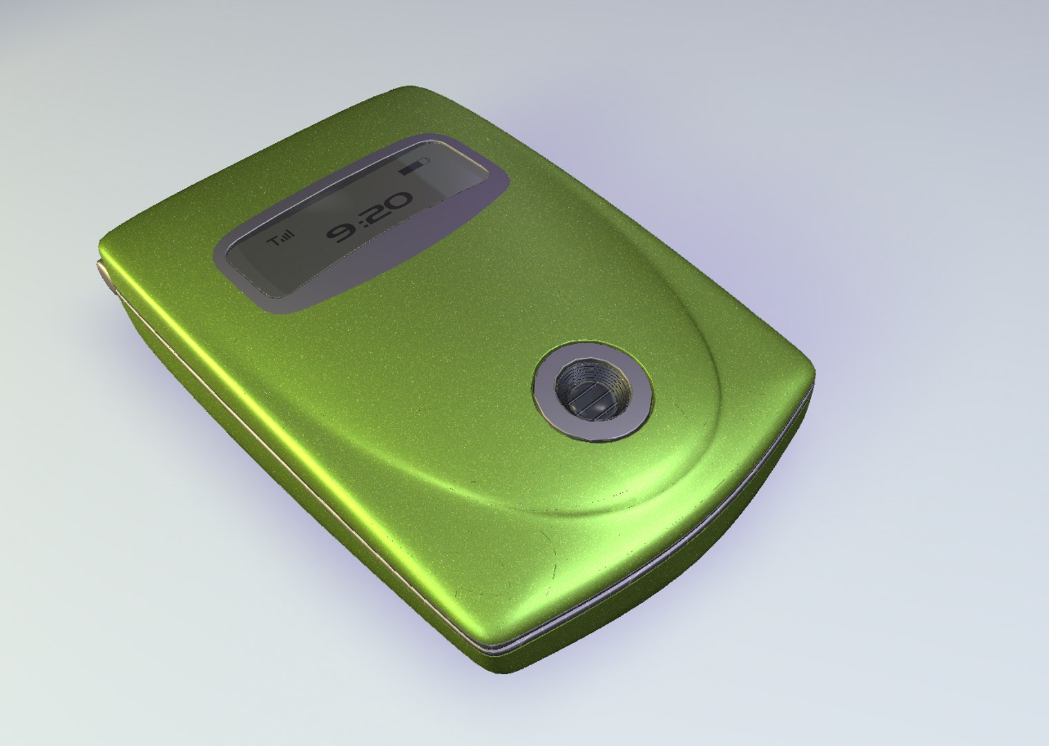 camera cell phone flip 3d model