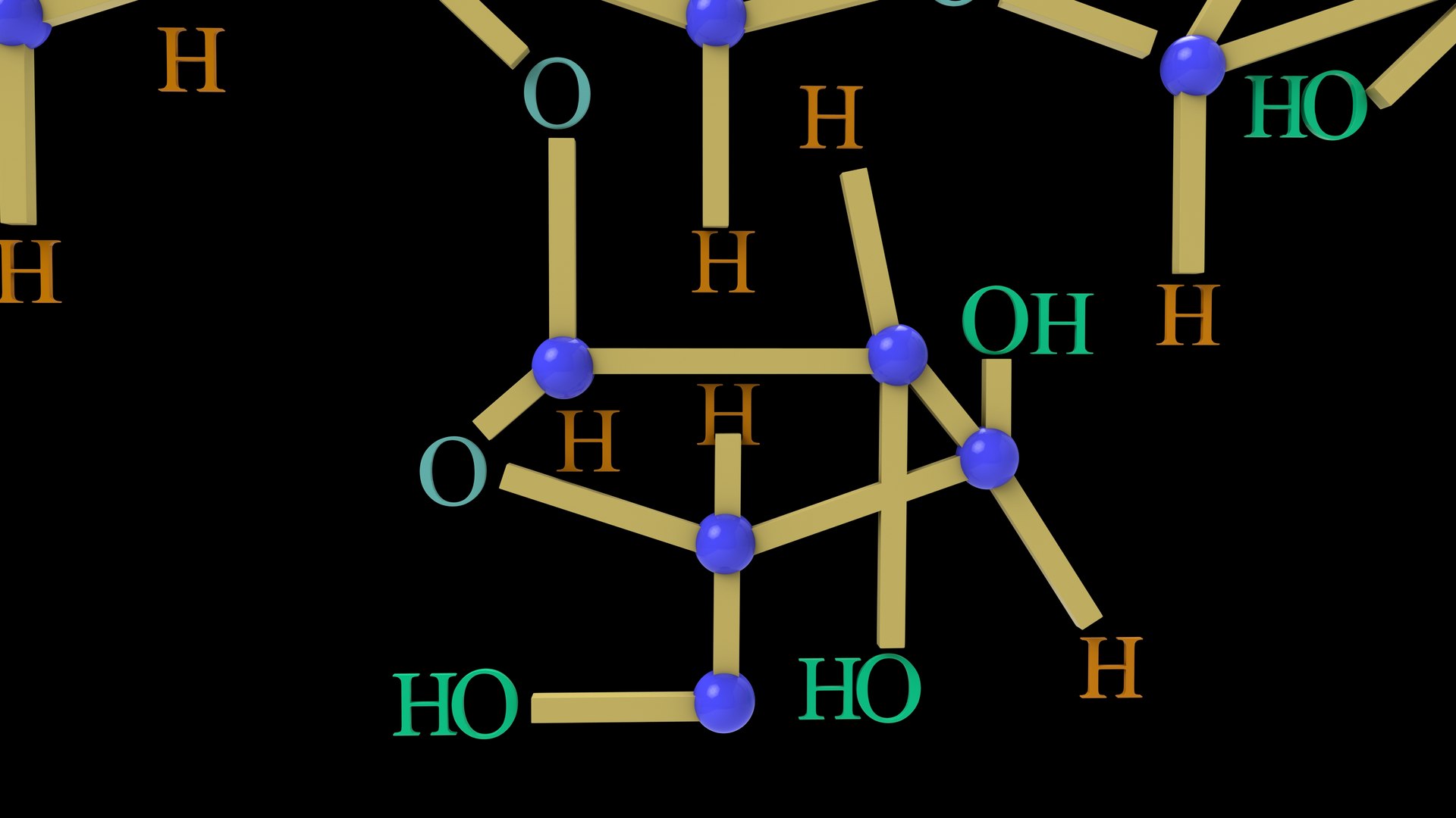 3D Hemicellulose - TurboSquid 2199154