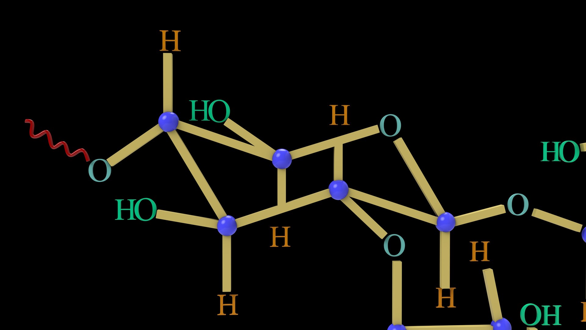 3D Hemicellulose - TurboSquid 2199154