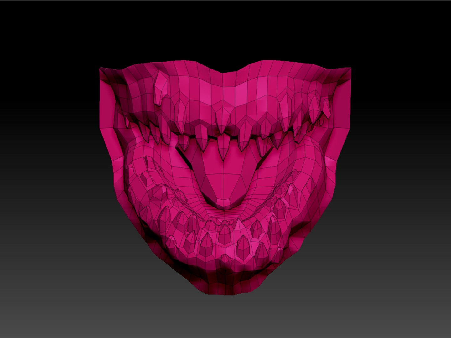Teeth Monsters 3d Obj