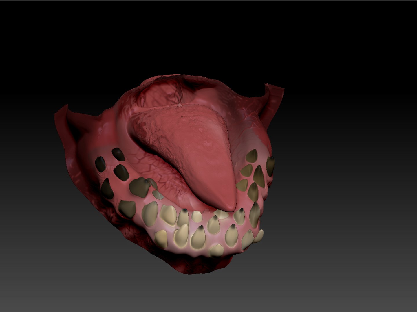 Teeth Monsters 3d Obj