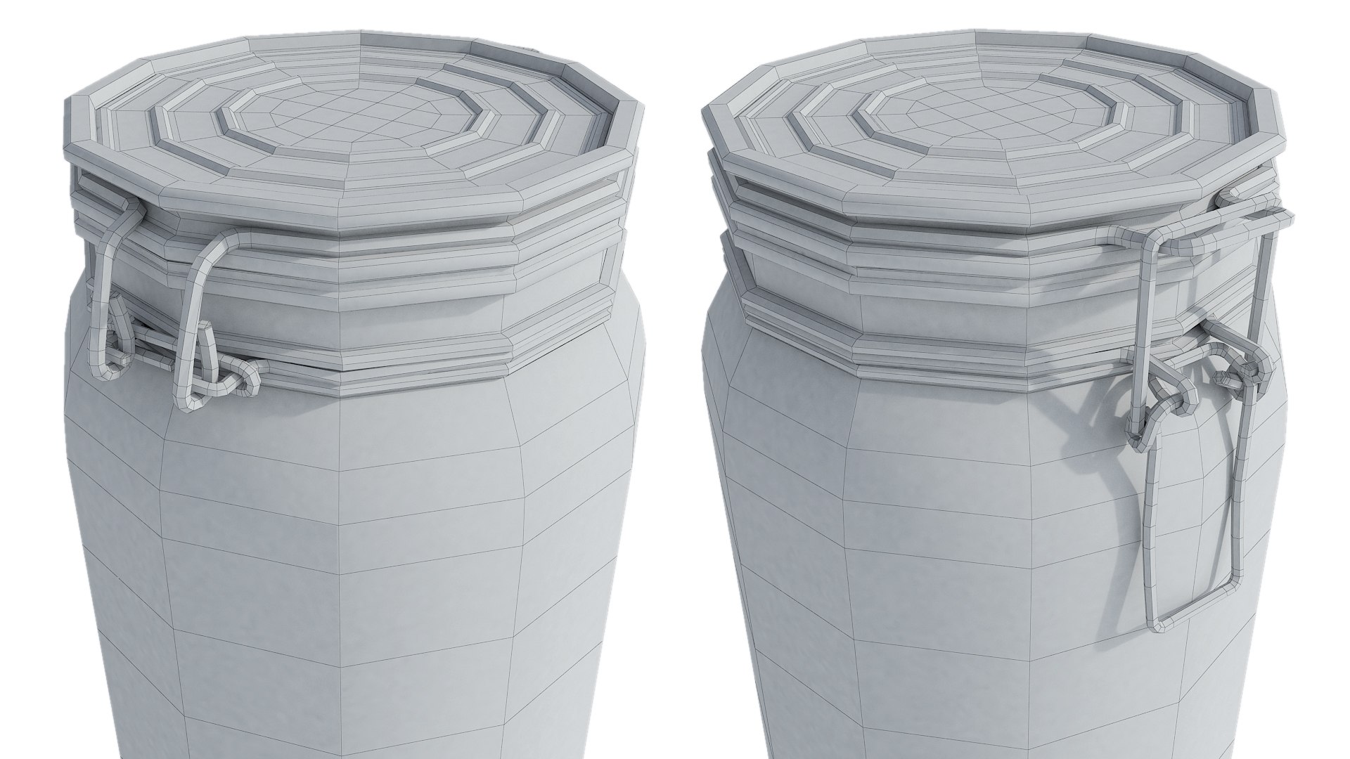 Blueberry Glass Jar Model - TurboSquid 2282253
