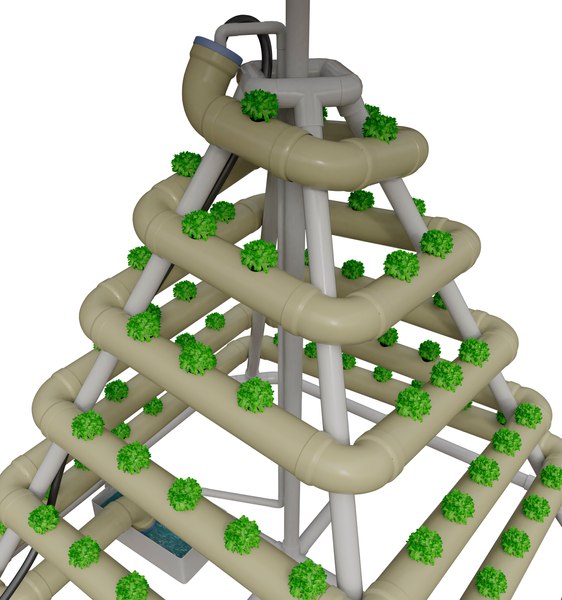 Hydroponic 3D model - TurboSquid 1467408