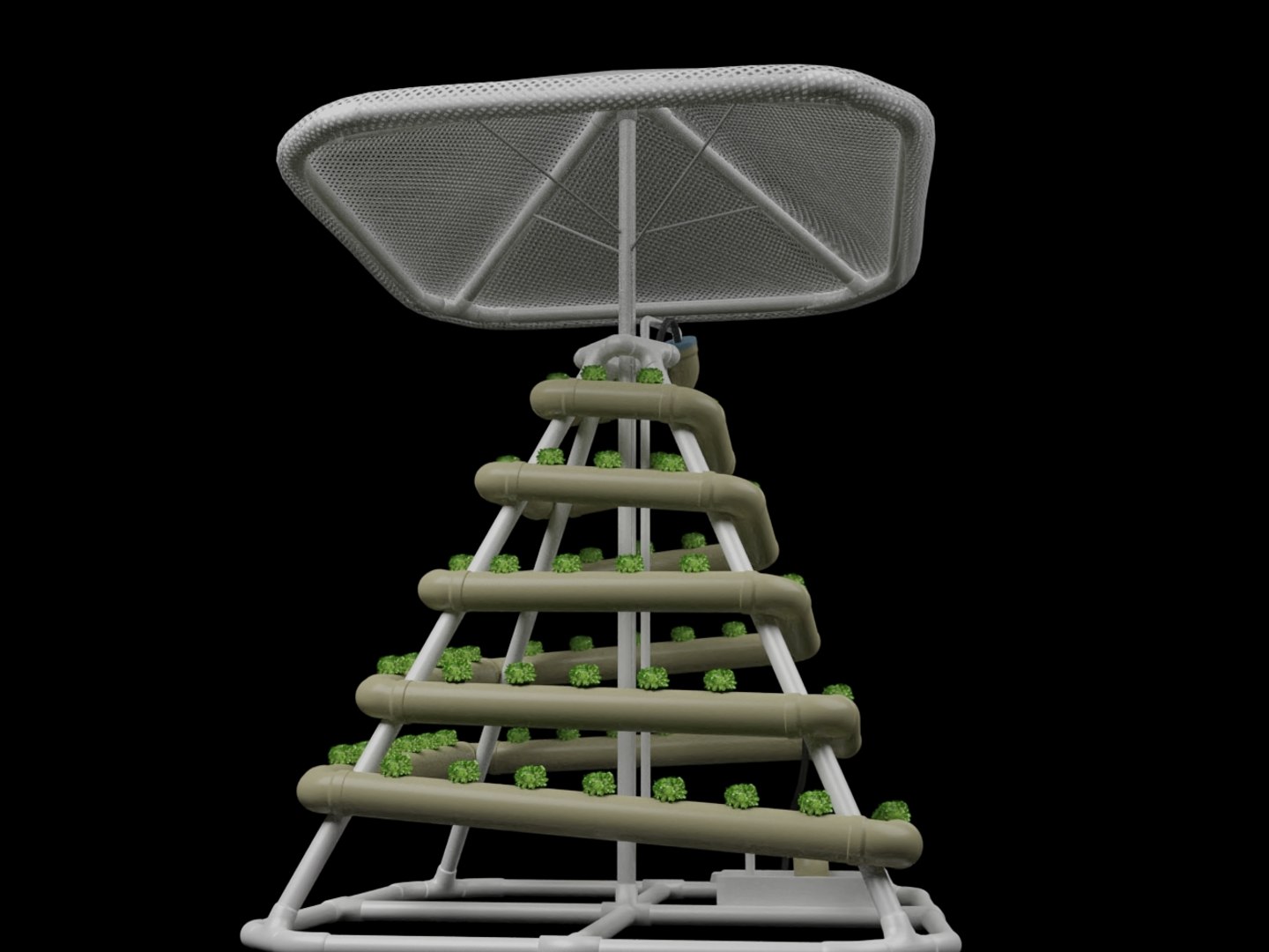 Hydroponic 3D Model - TurboSquid 1467408