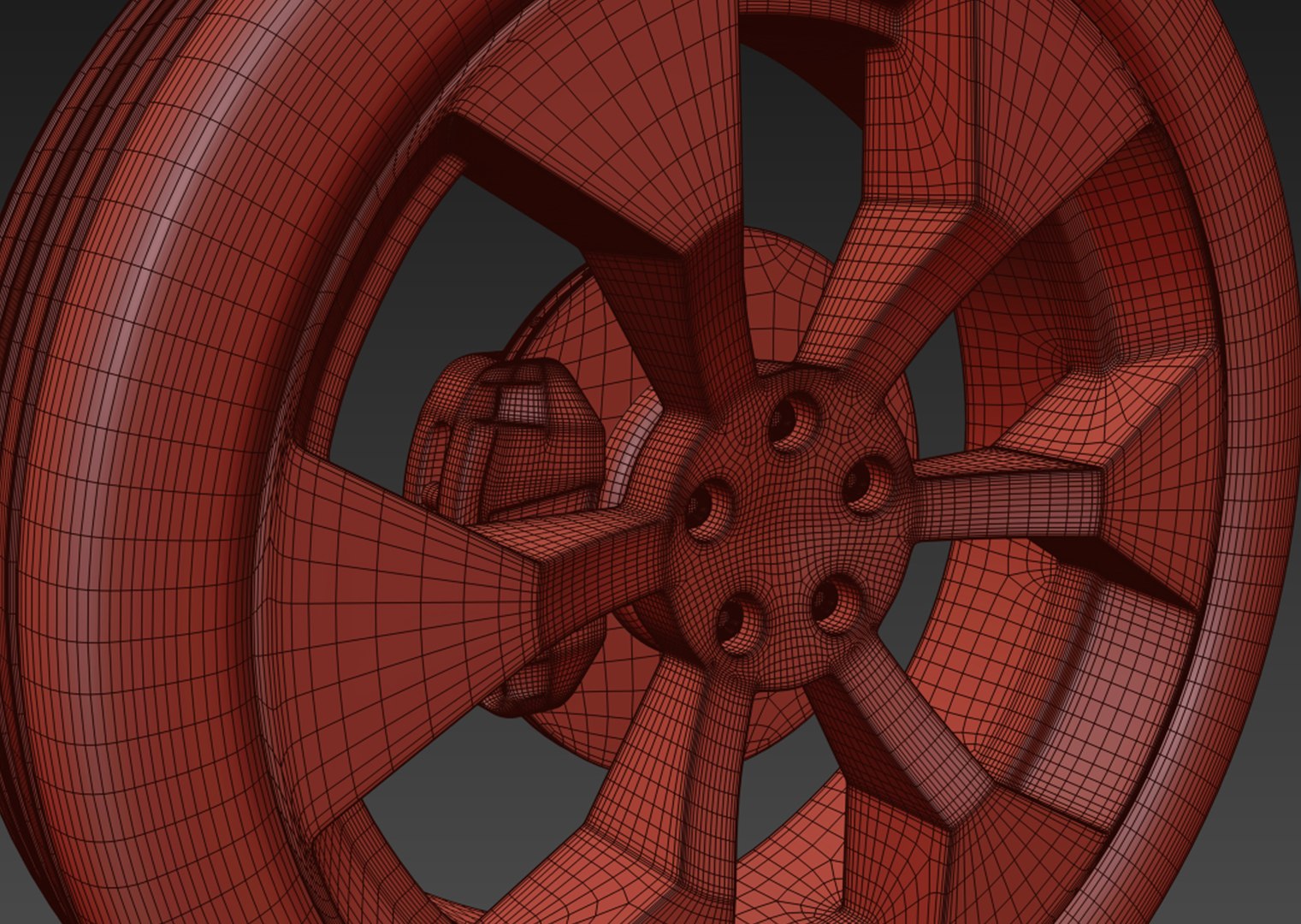 3D Car Wheel 3D Model - TurboSquid 1721984