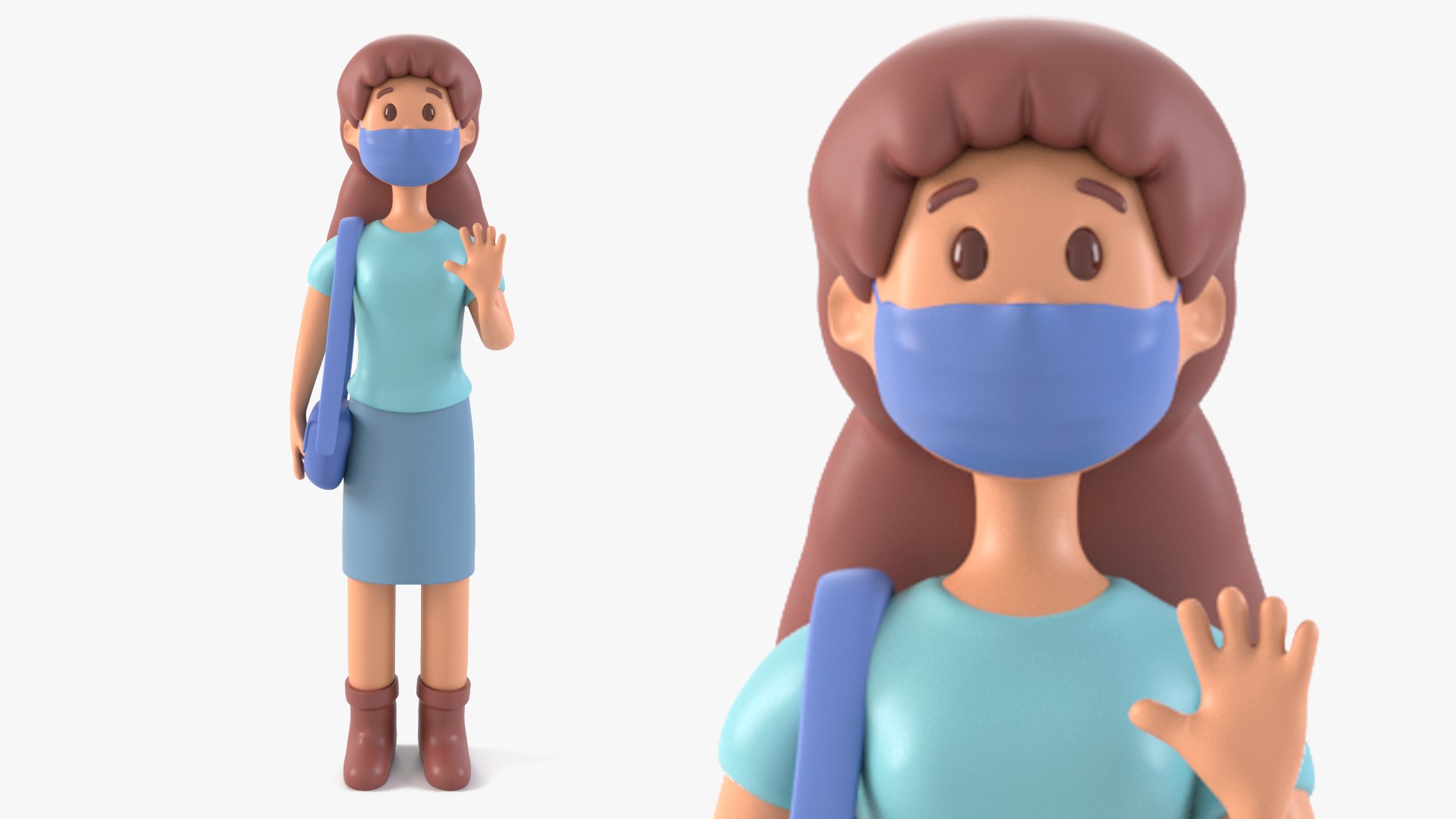 Minimal Character Masks 3D Model - TurboSquid 1590813