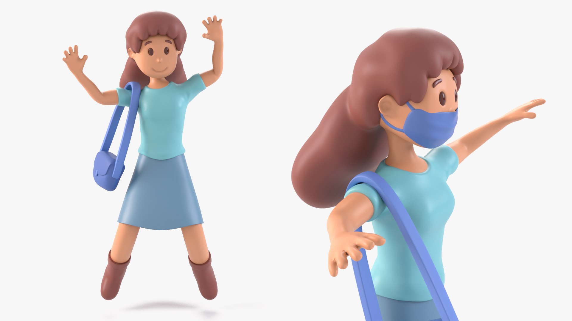 Minimal Character Masks 3D Model - TurboSquid 1590813