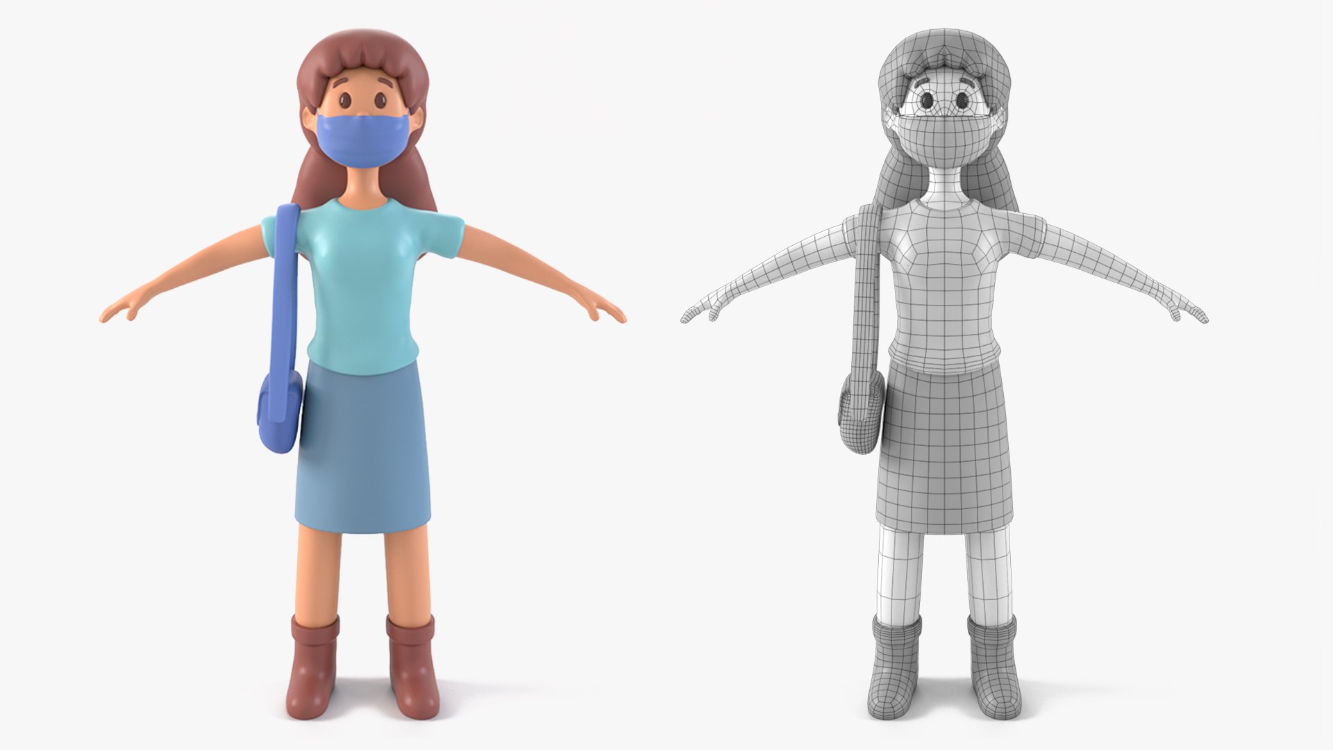 Minimal Character Masks 3D Model - TurboSquid 1590813