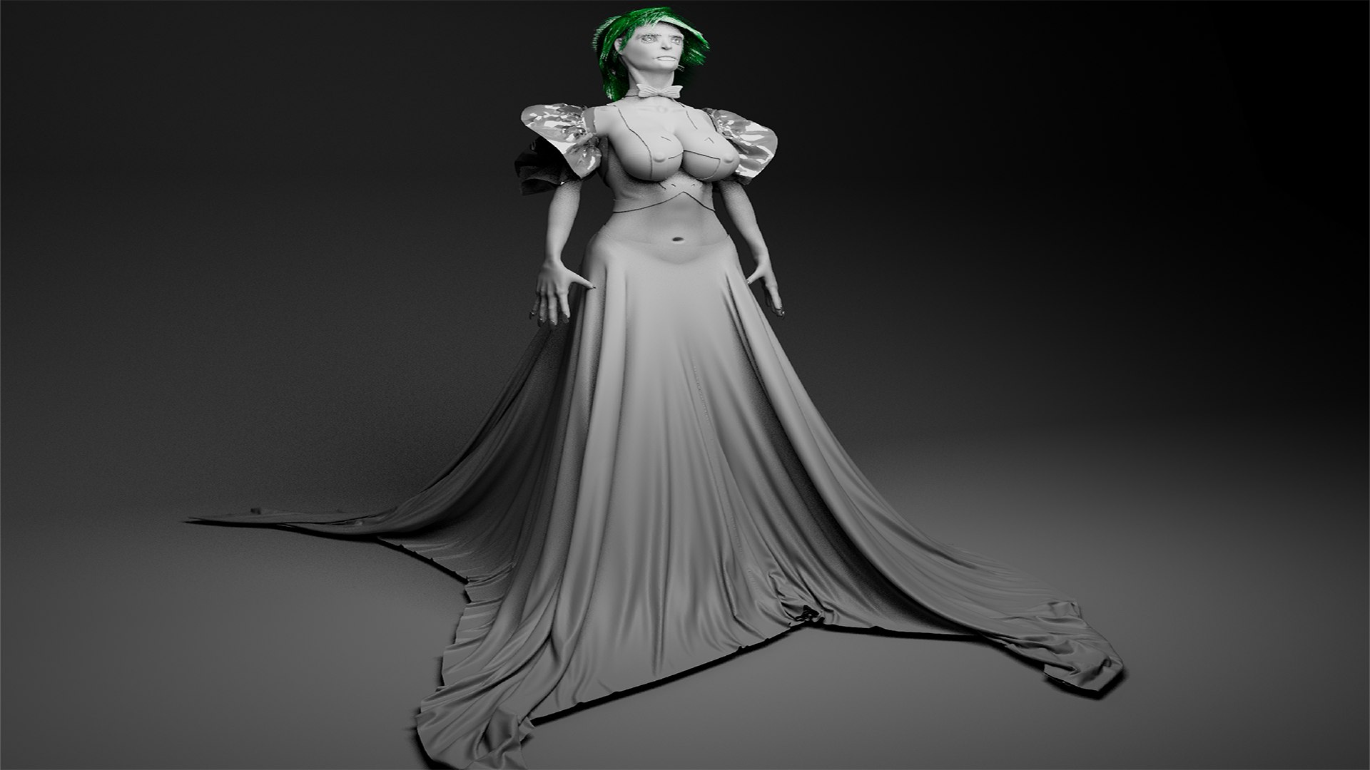 3D Lady Model - TurboSquid 2347494