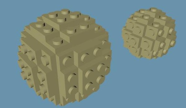 3ds max scale lego boulder rock