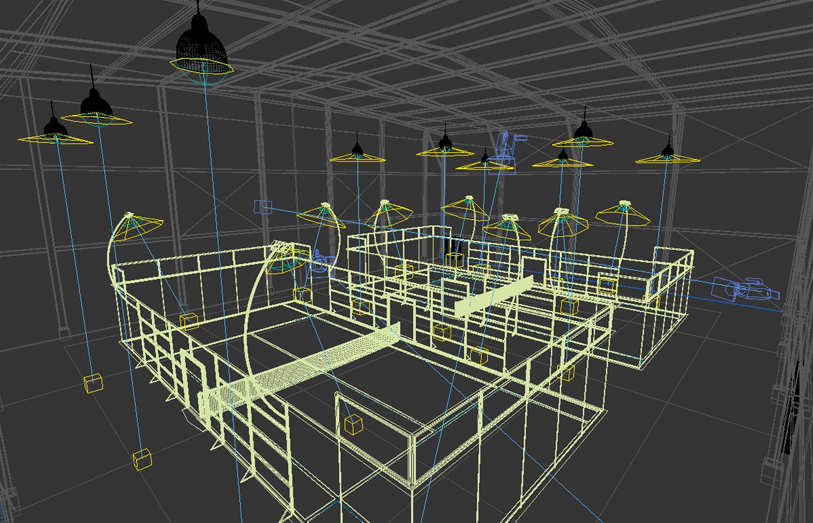 Padel Courts 3D Model - TurboSquid 2241292