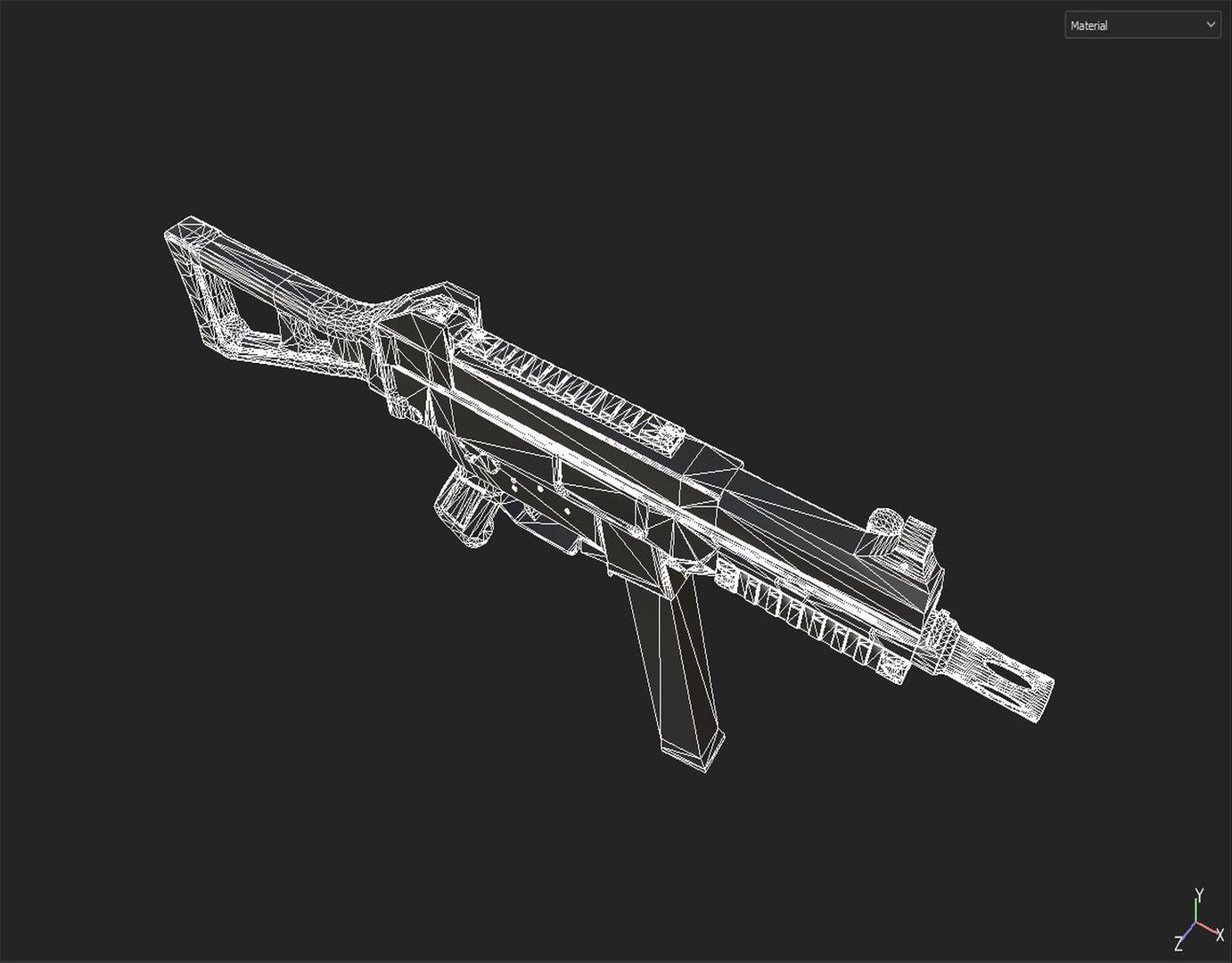 UMP45 3D Model - TurboSquid 2252882