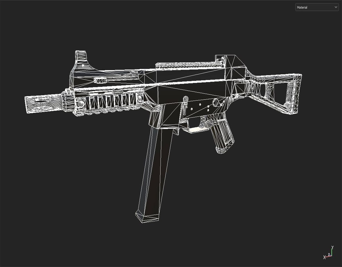 UMP45 3D Model - TurboSquid 2252882