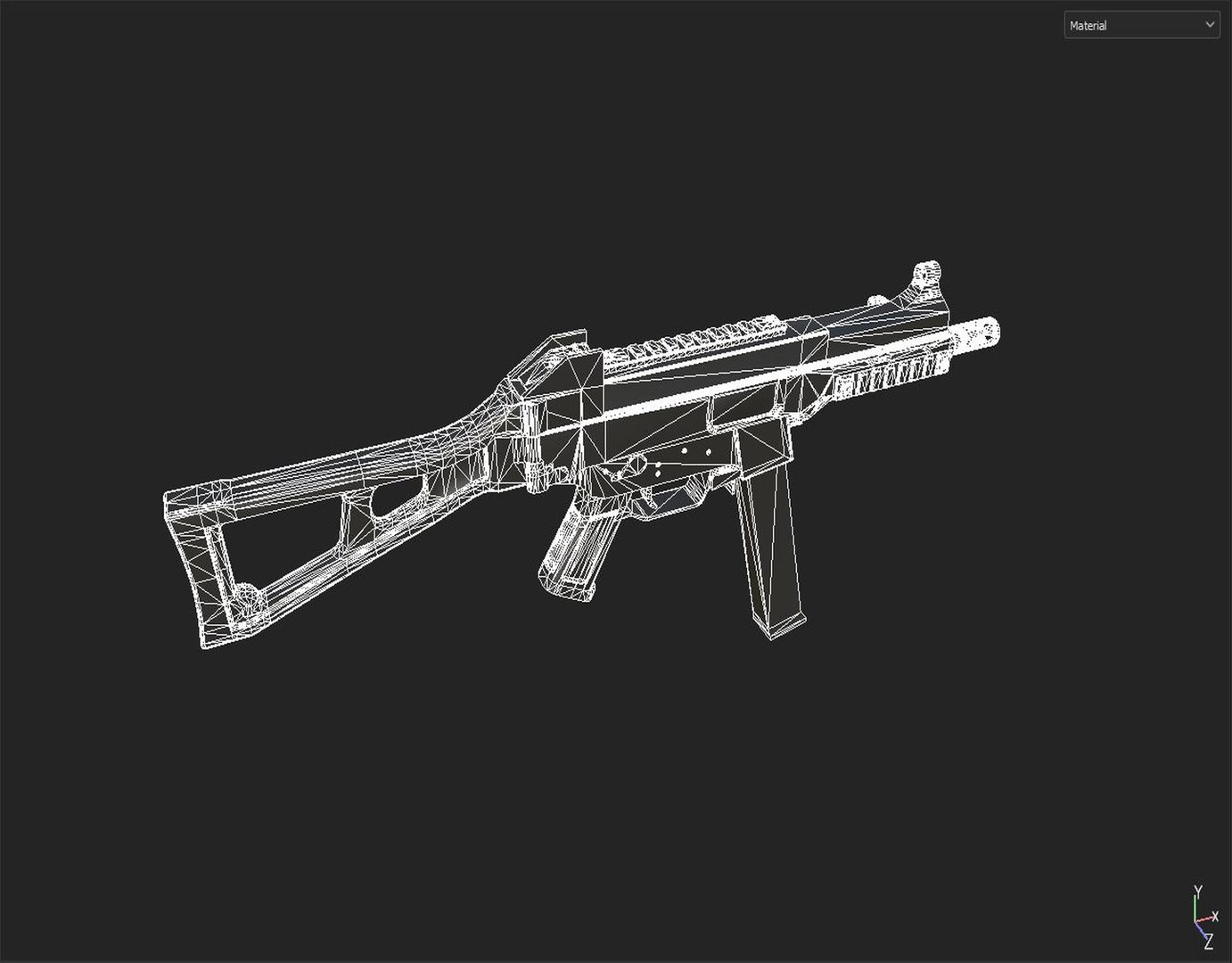 UMP45 3D Model - TurboSquid 2252882