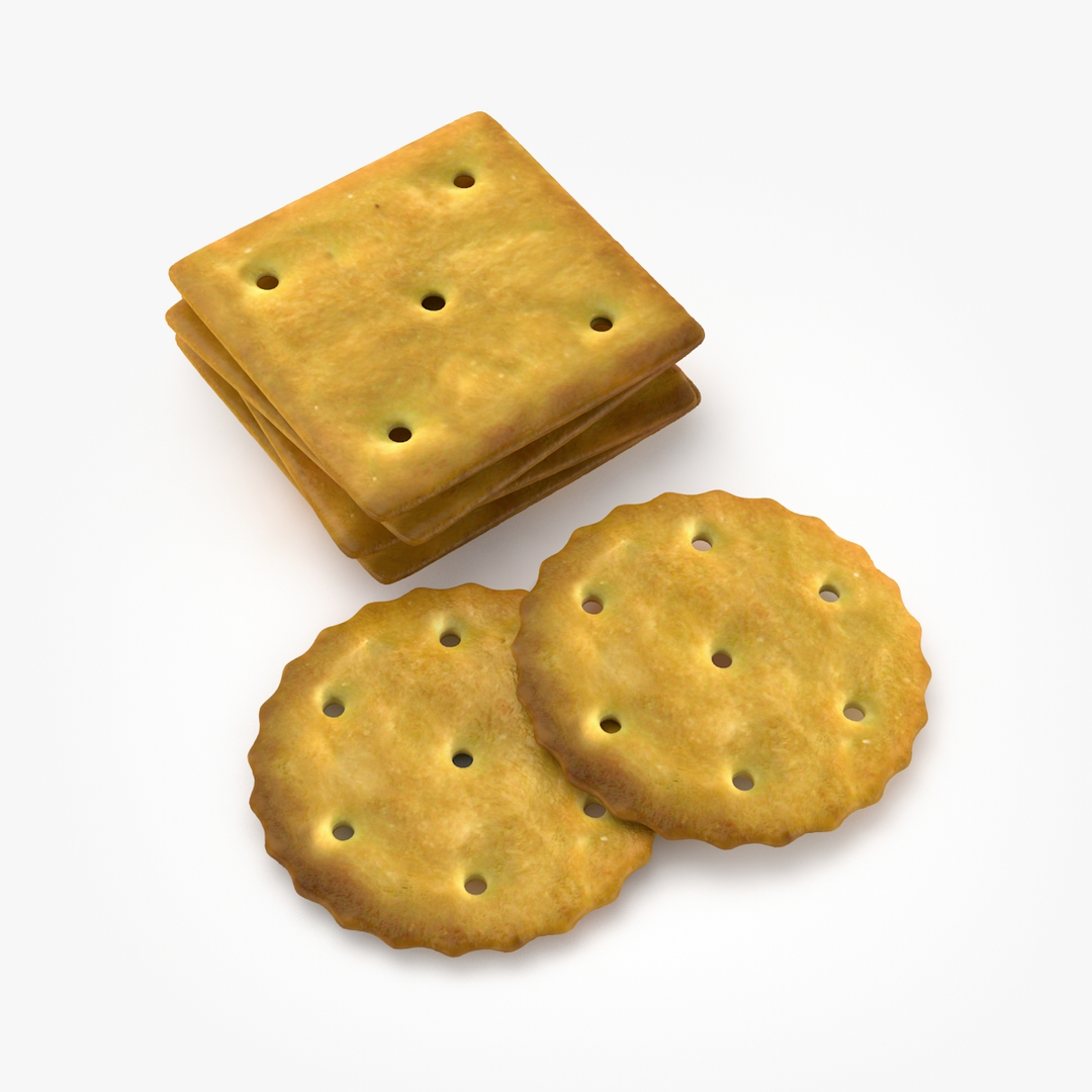 Cookies Real Realistic 3d Model