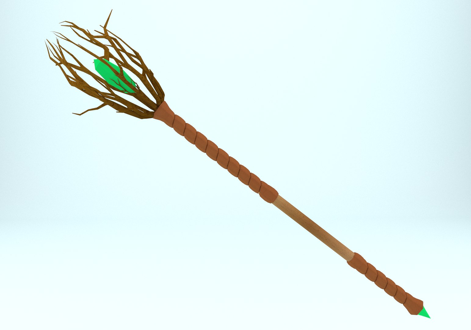 Fantasy Staff 3D Model - TurboSquid 1176690
