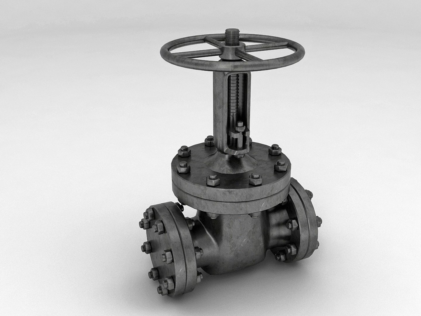 Gas Valve 3d Model