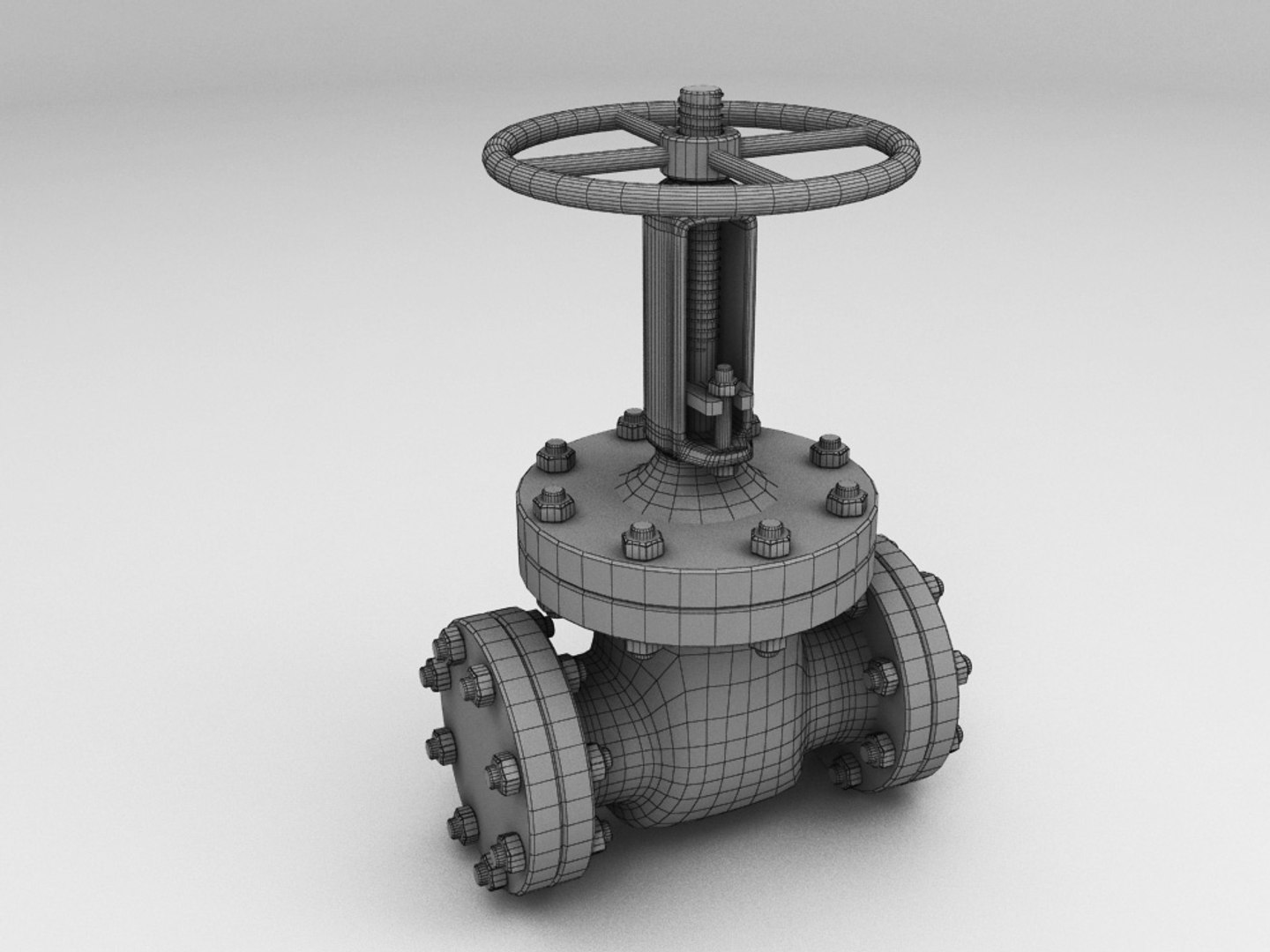 Gas Valve 3d Model