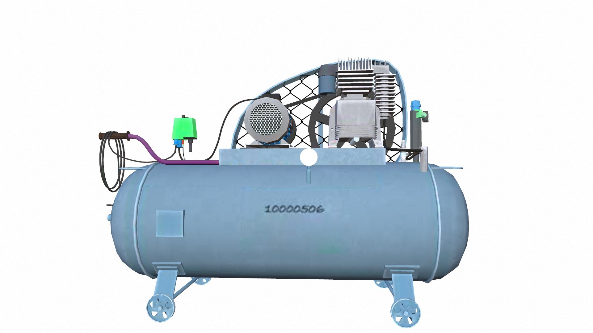 Air Compressor Abac Model - TurboSquid 2326346