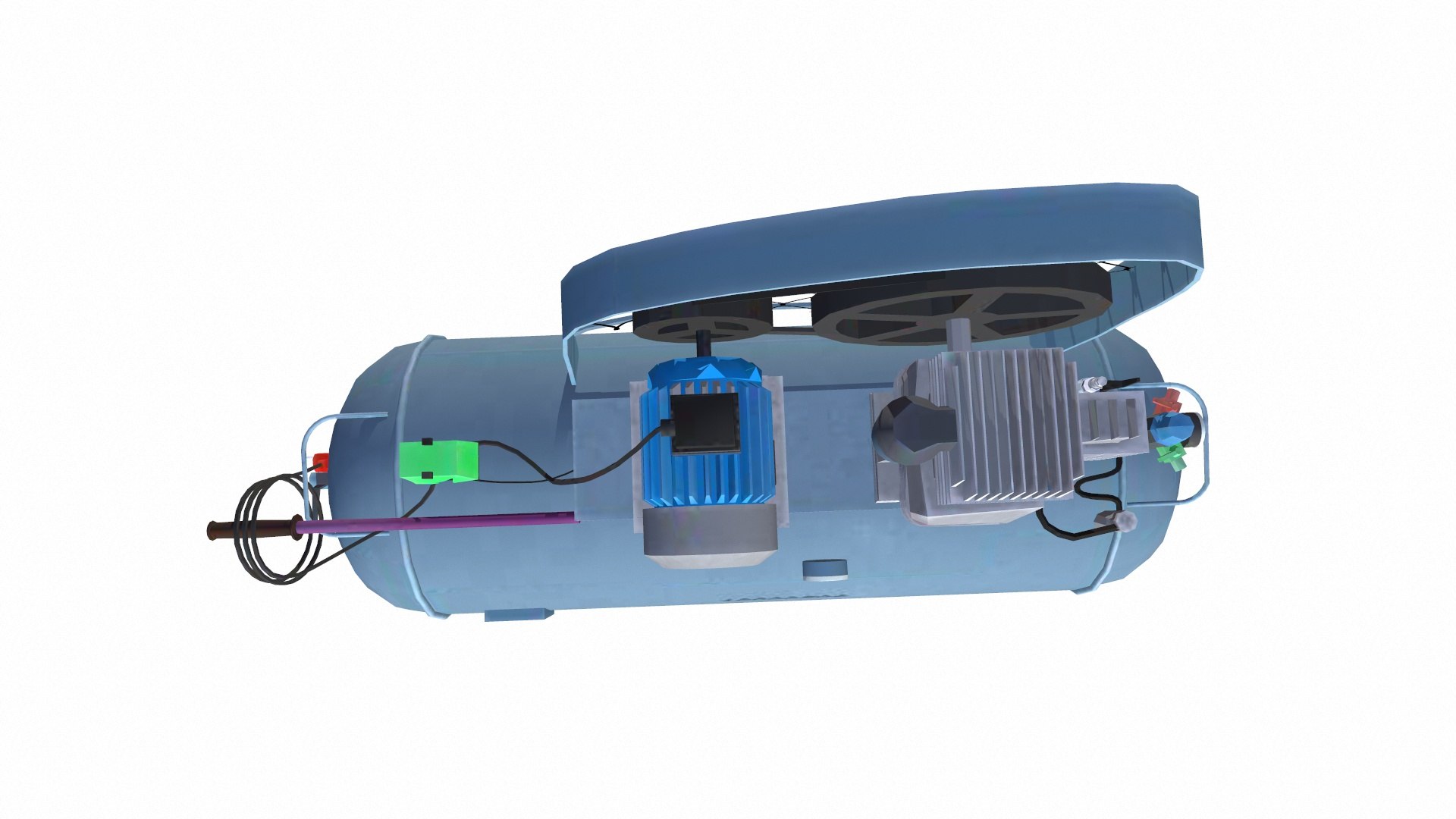 Air Compressor Abac Model - TurboSquid 2326346