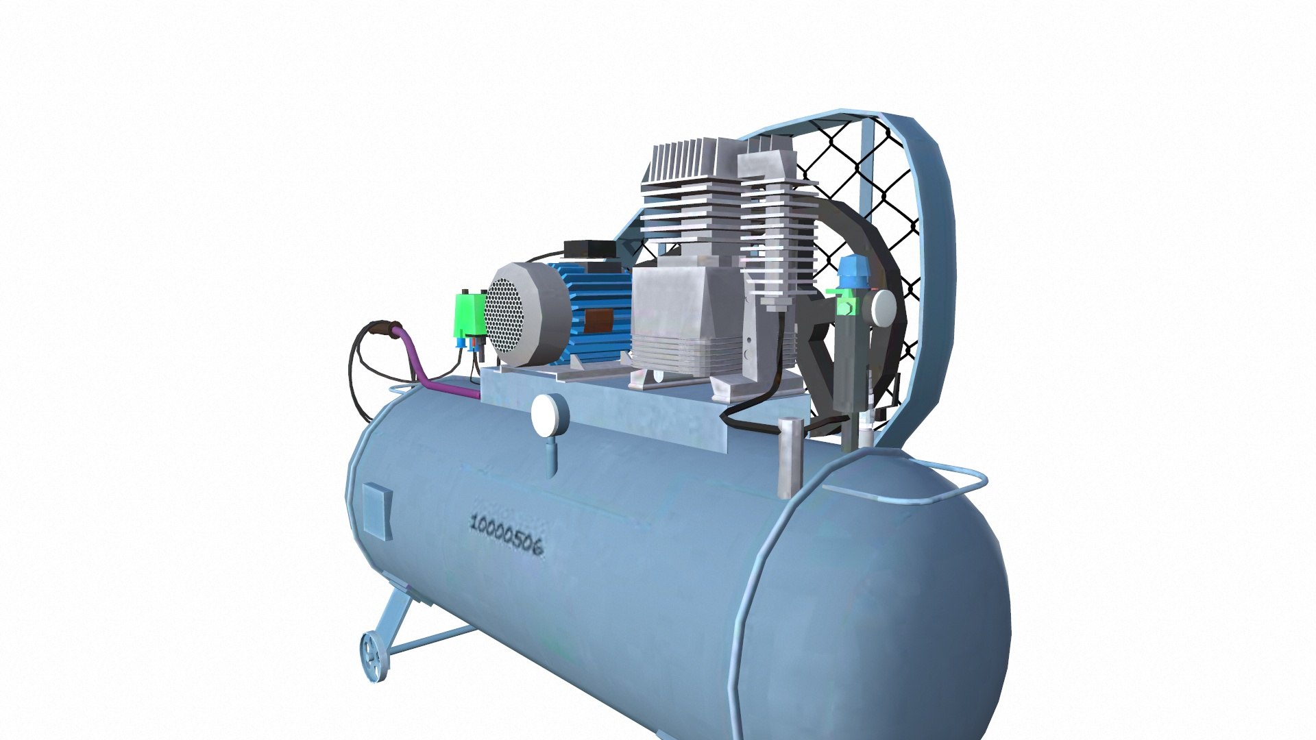 Air Compressor Abac Model - TurboSquid 2326346