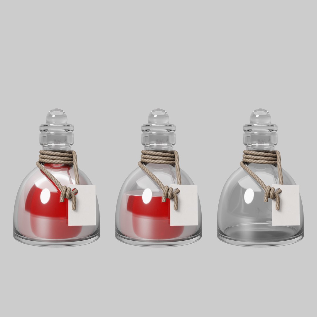 3D Alchemy Glassware Model - TurboSquid 2228598