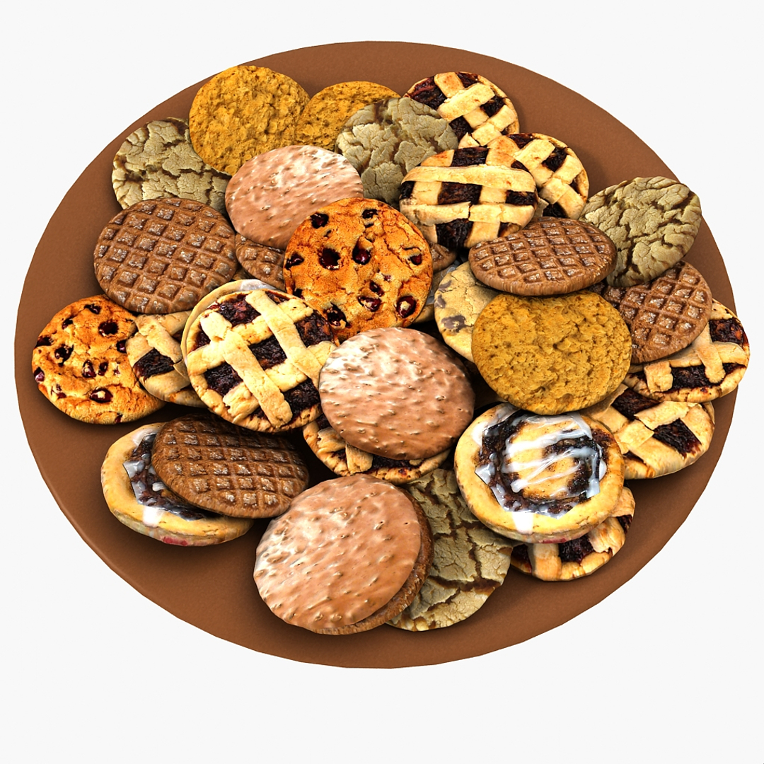 max pies cookies plate