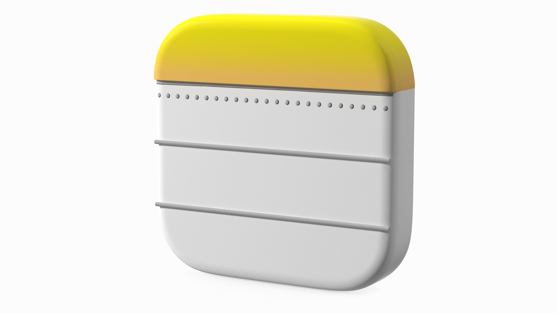 3D IPhone IOS Notes Icon Model - TurboSquid 2222921