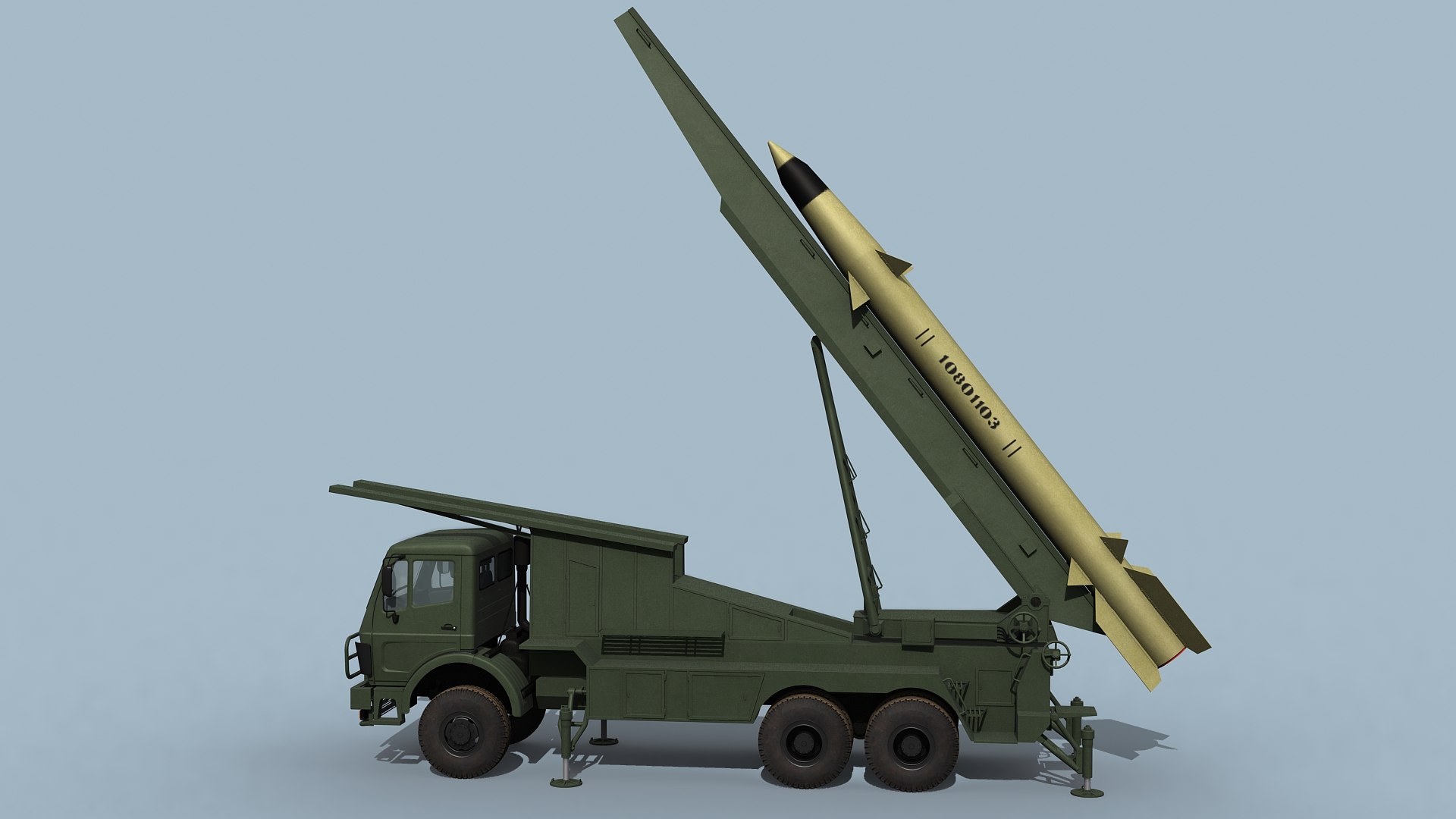 Fateh-110 3D - TurboSquid 2391370