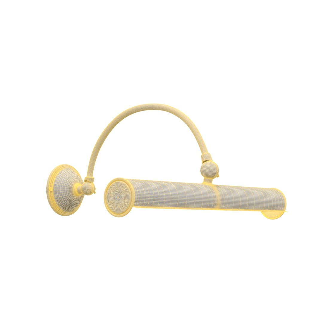 Wall Mounted Library Picture Light Italy 21st Century 3D model - TurboSquid 2085860