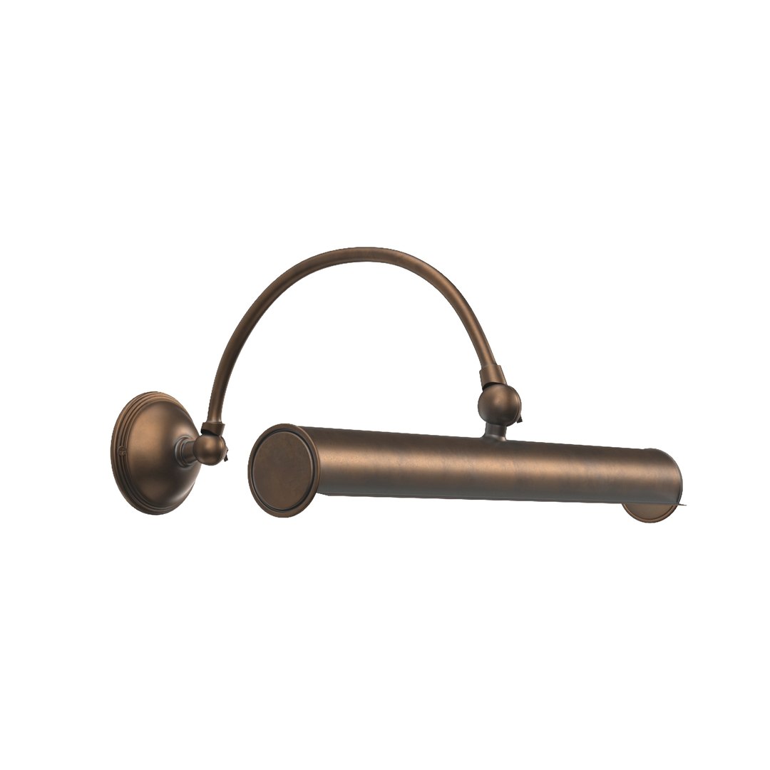 Wall Mounted Library Picture Light Italy 21st Century 3D model - TurboSquid 2085860