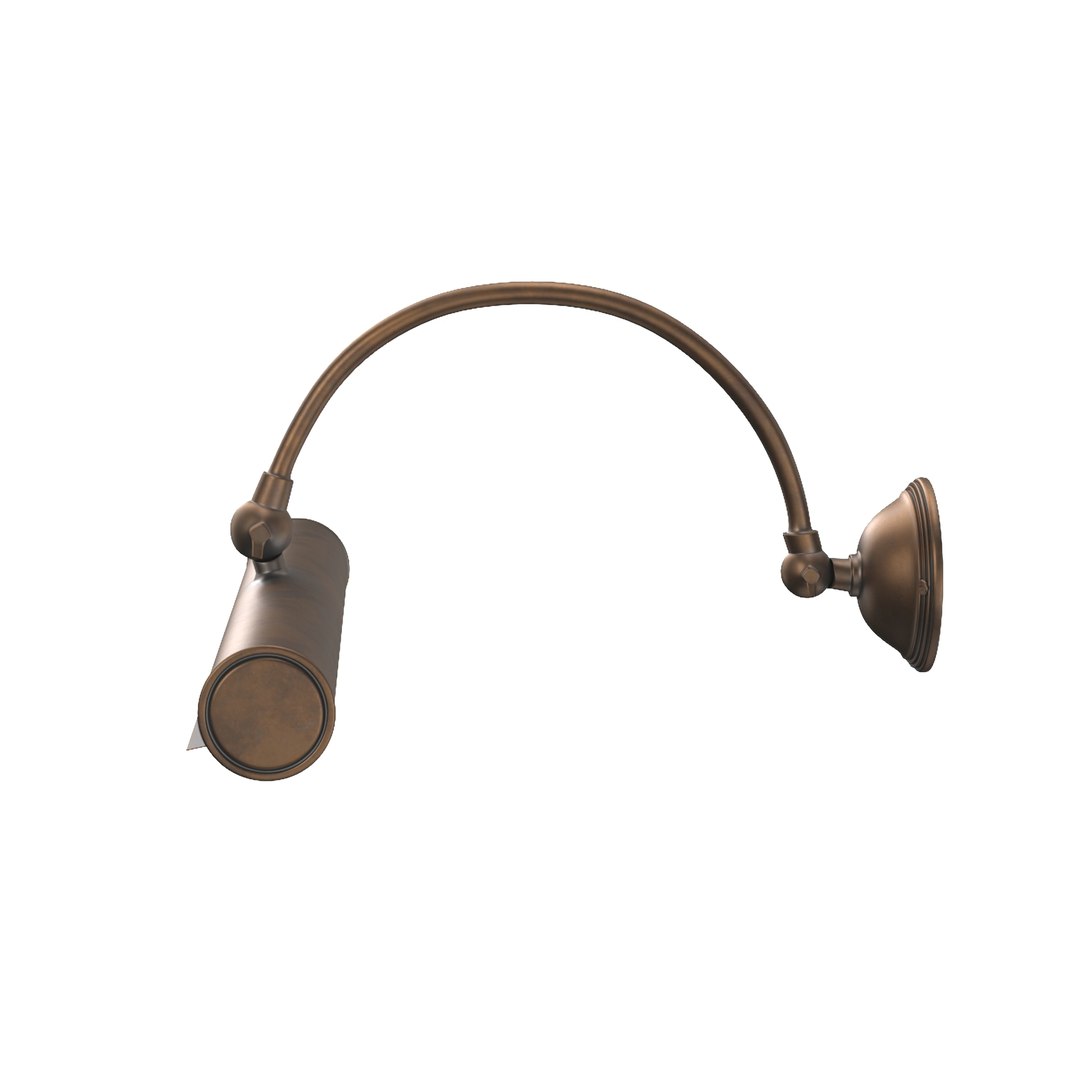 Wall Mounted Library Picture Light Italy 21st Century 3D model ...