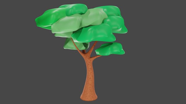 3D tree low poly model - TurboSquid 1992810