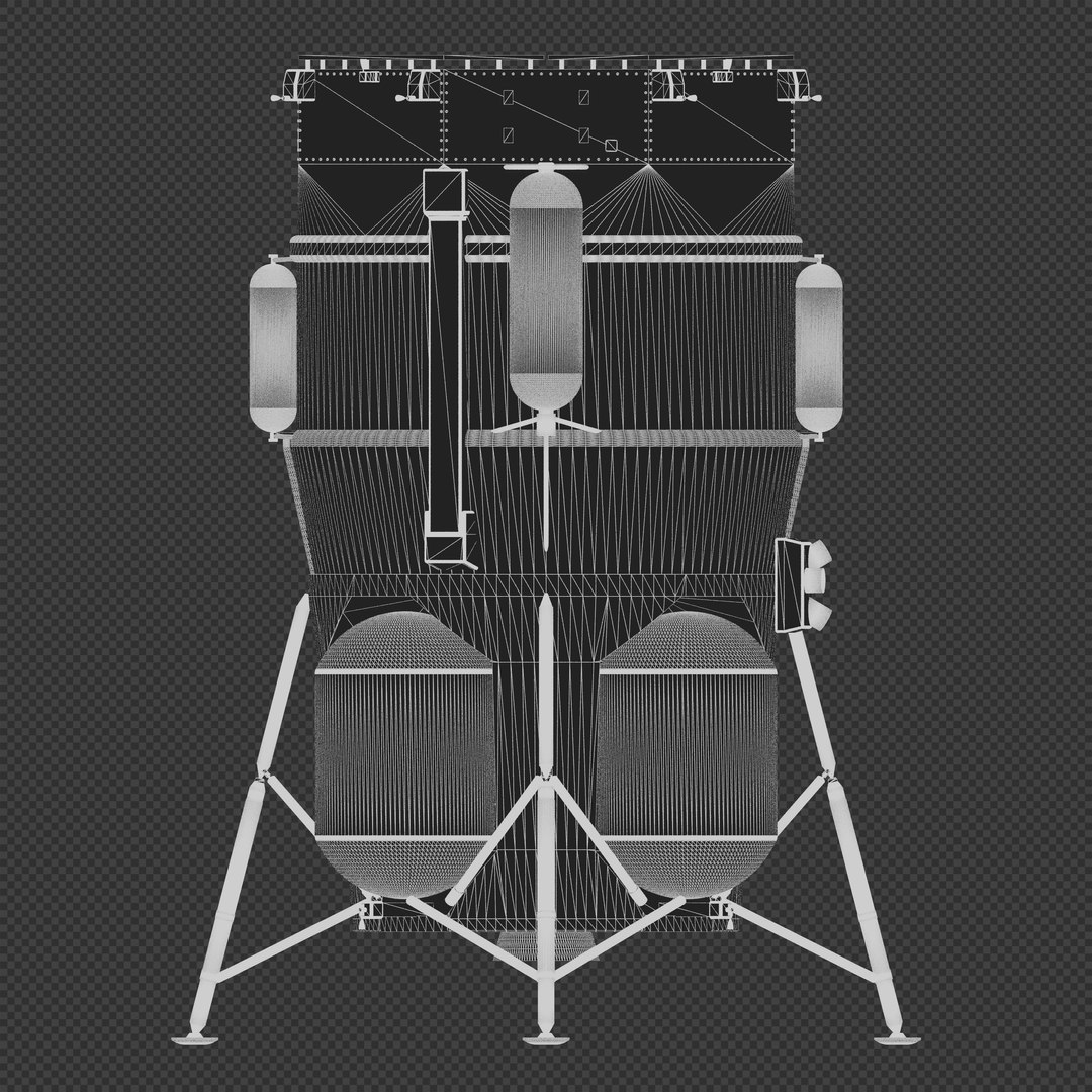 Blue Moon MK1 Lunar Lnader Model - TurboSquid 2150923