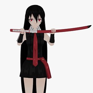 3D Waifu Models | TurboSquid
