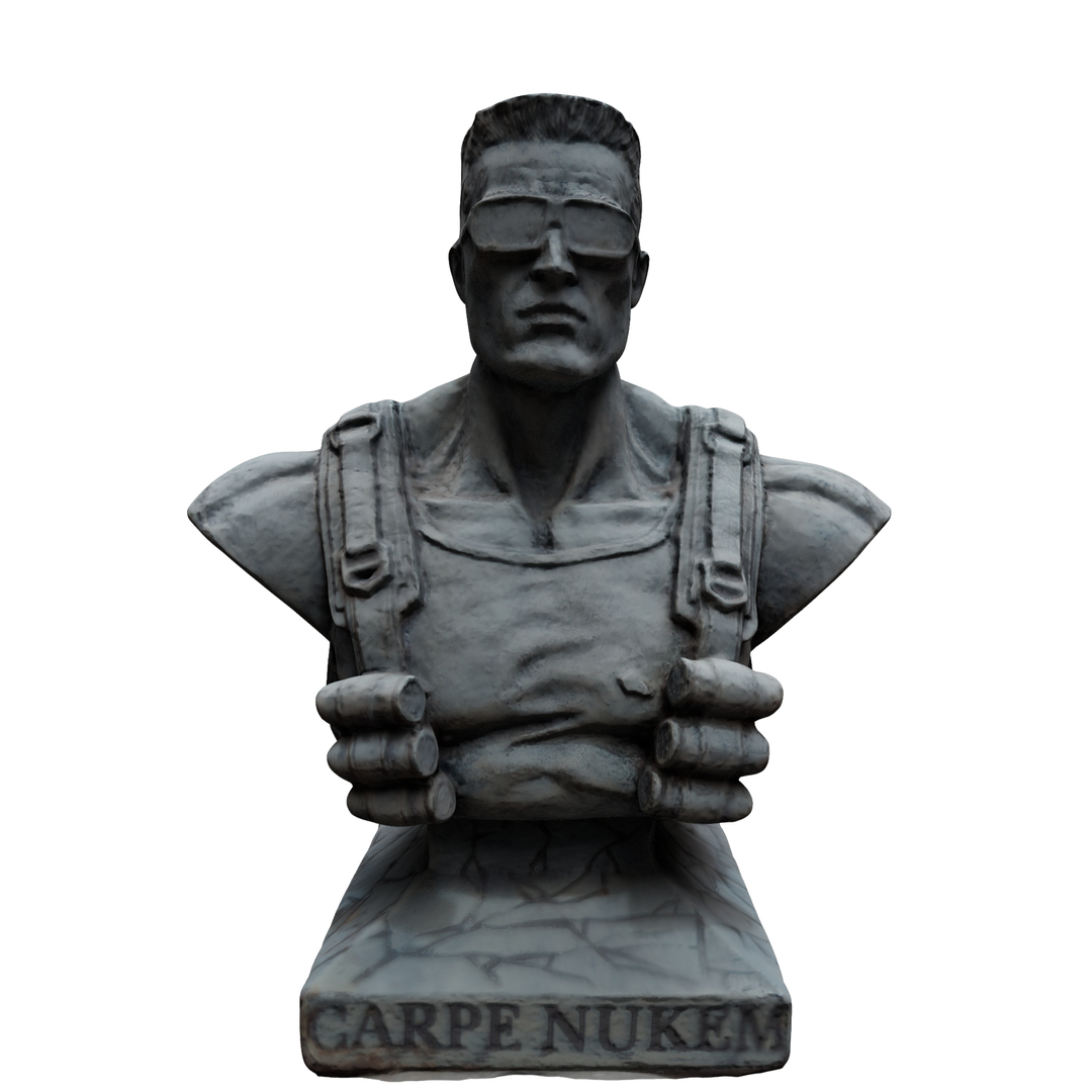 Free Duke Nukem Forever - Collectable Bust Model - TurboSquid 1998458