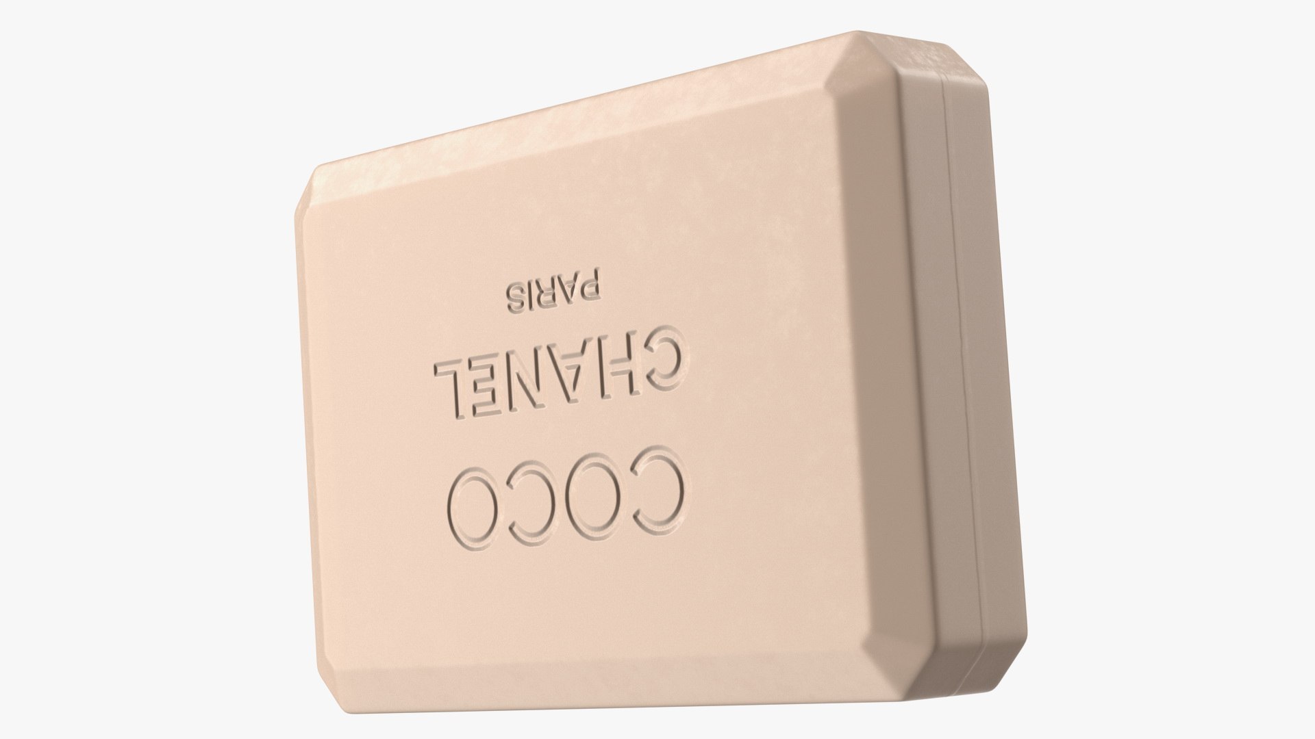 3D chanel fresh bath soap model - TurboSquid 1446331