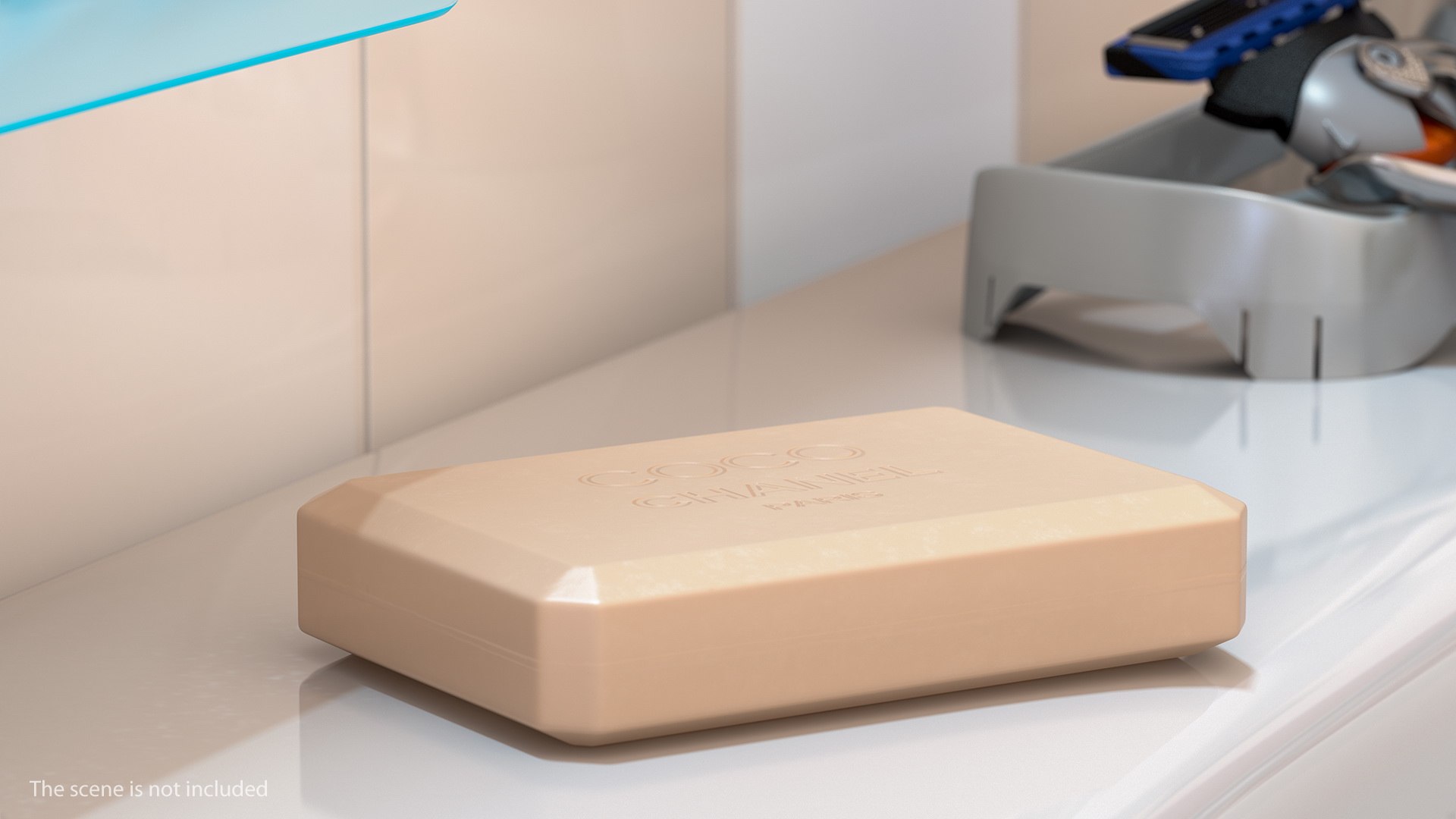 3D chanel fresh bath soap model - TurboSquid 1446331