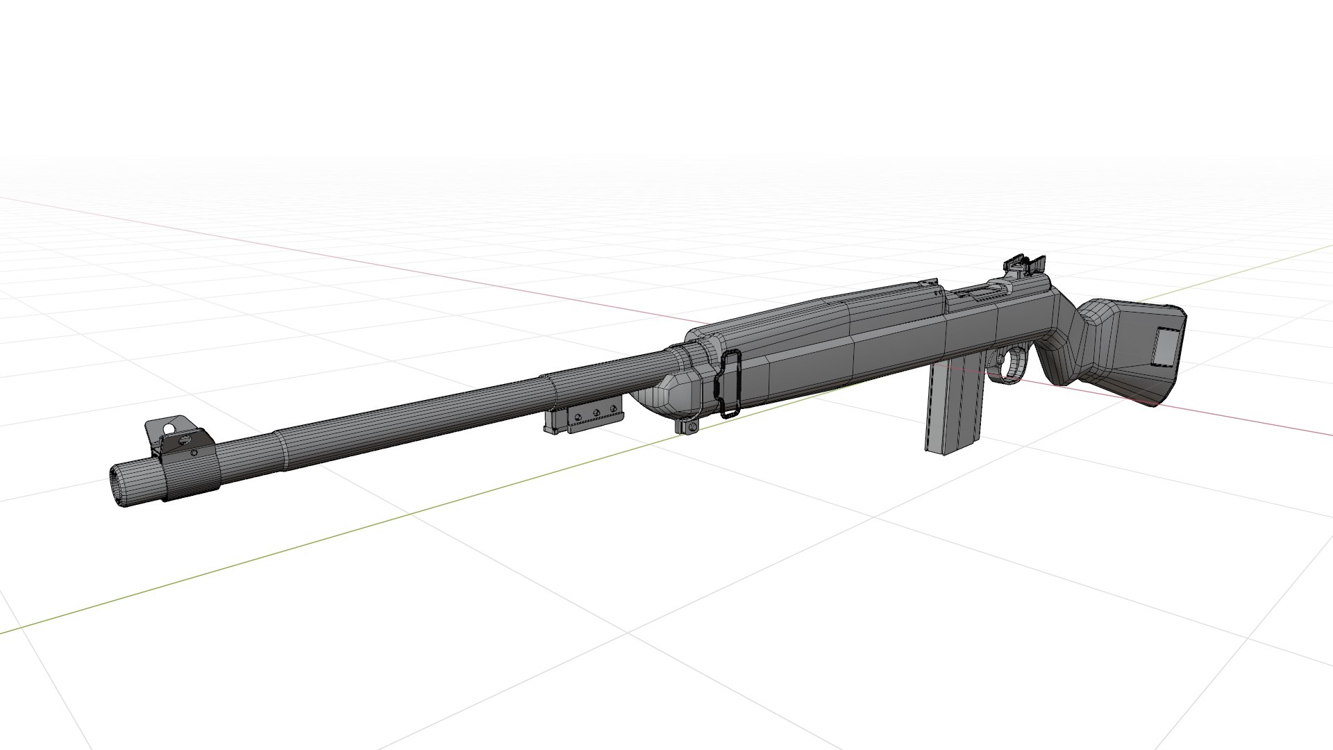 3D M1 Carbine Model - TurboSquid 1819825
