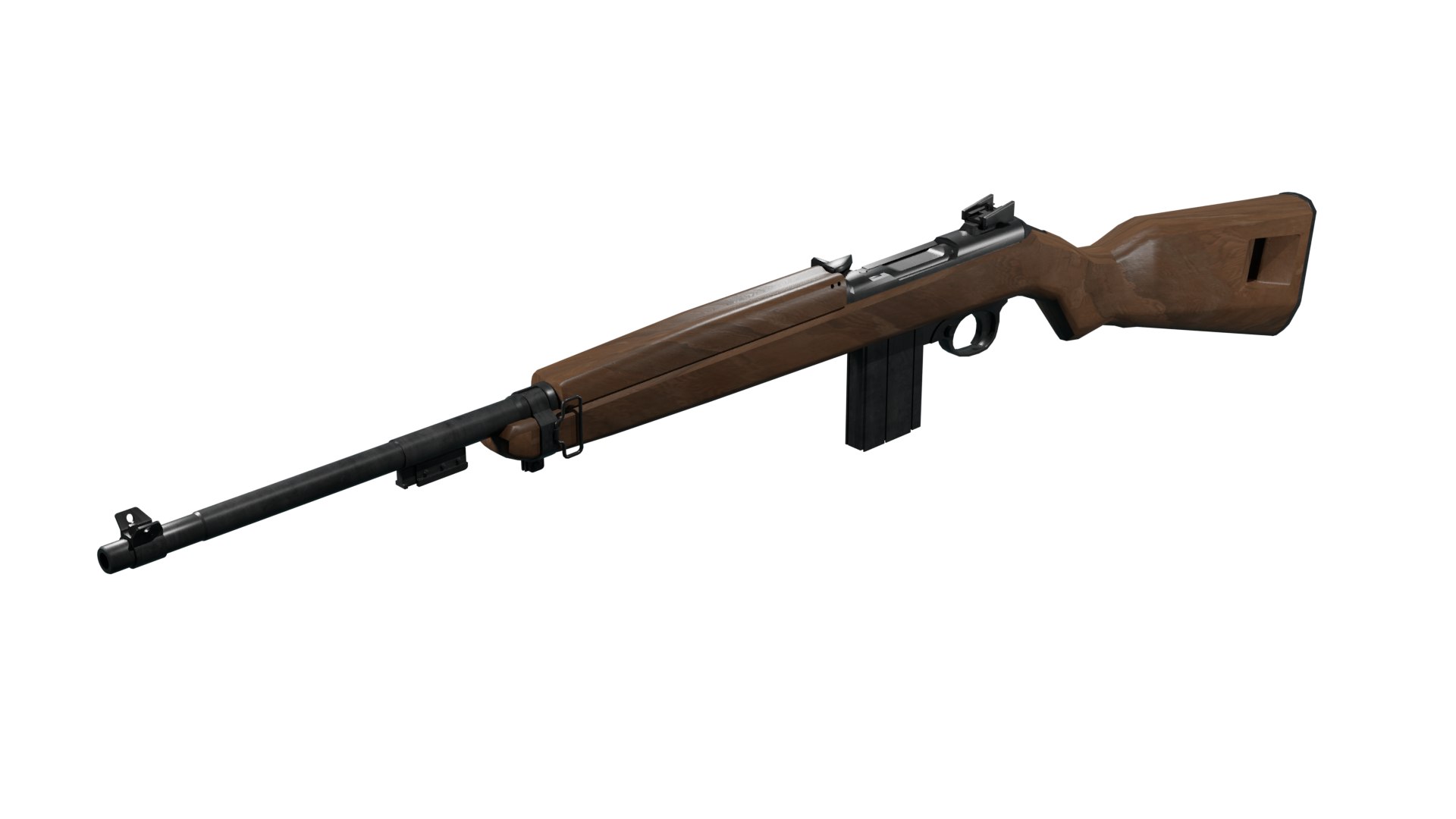 3D M1 Carbine Model - TurboSquid 1819825