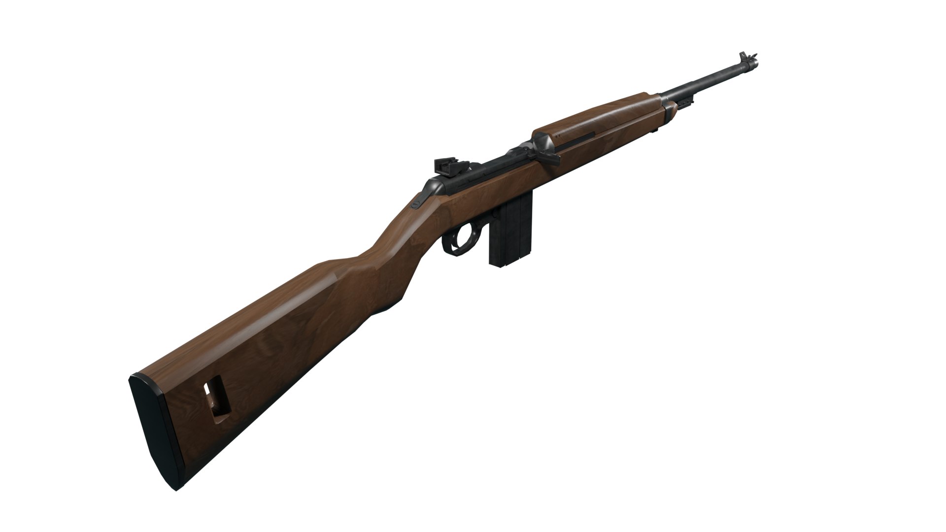 3D M1 Carbine Model - TurboSquid 1819825