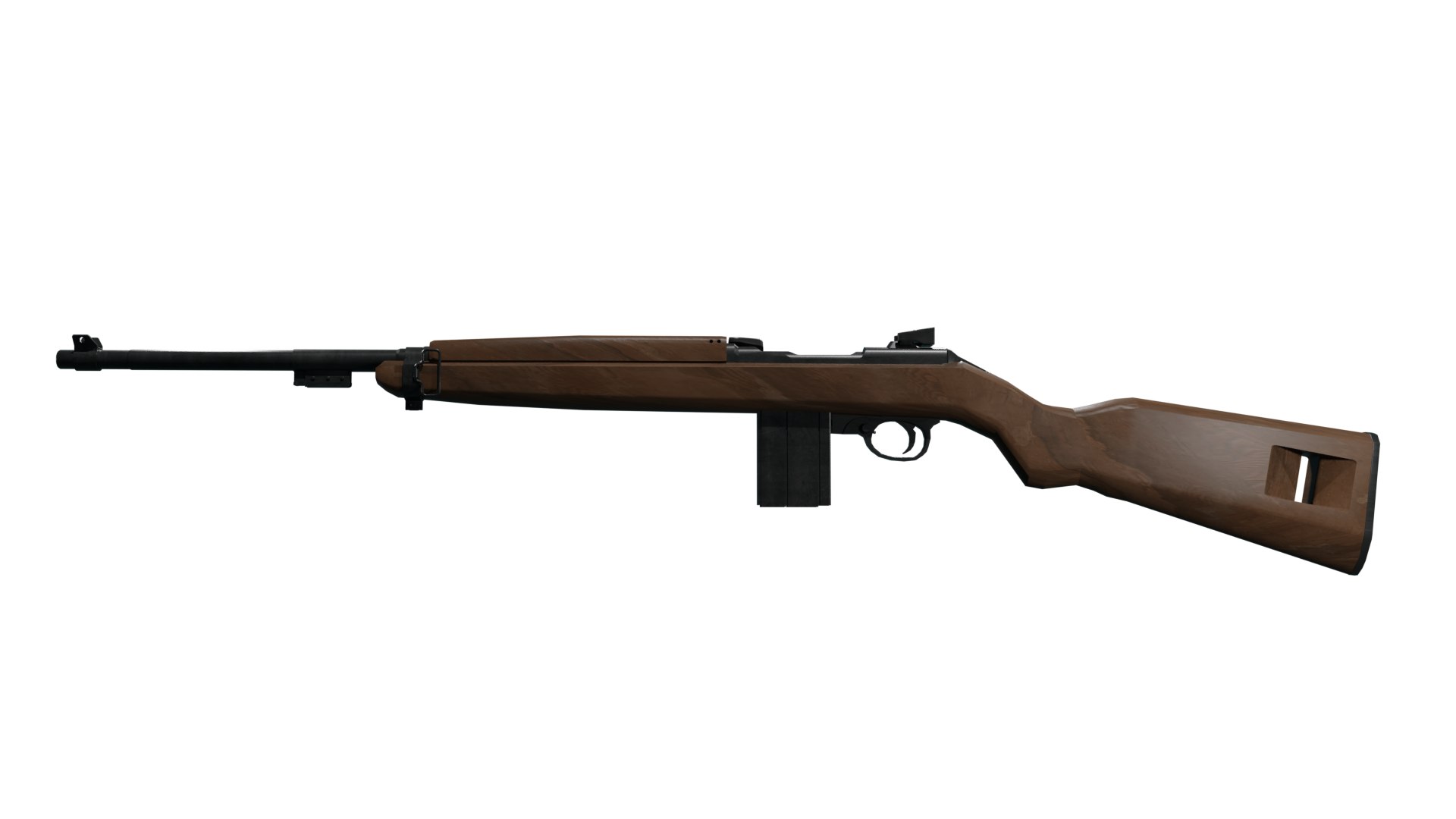 3D M1 Carbine Model - TurboSquid 1819825