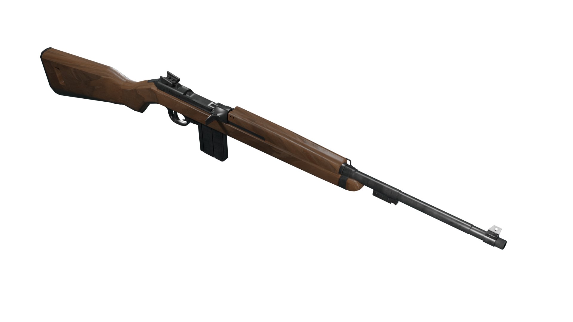 3D M1 Carbine Model - TurboSquid 1819825
